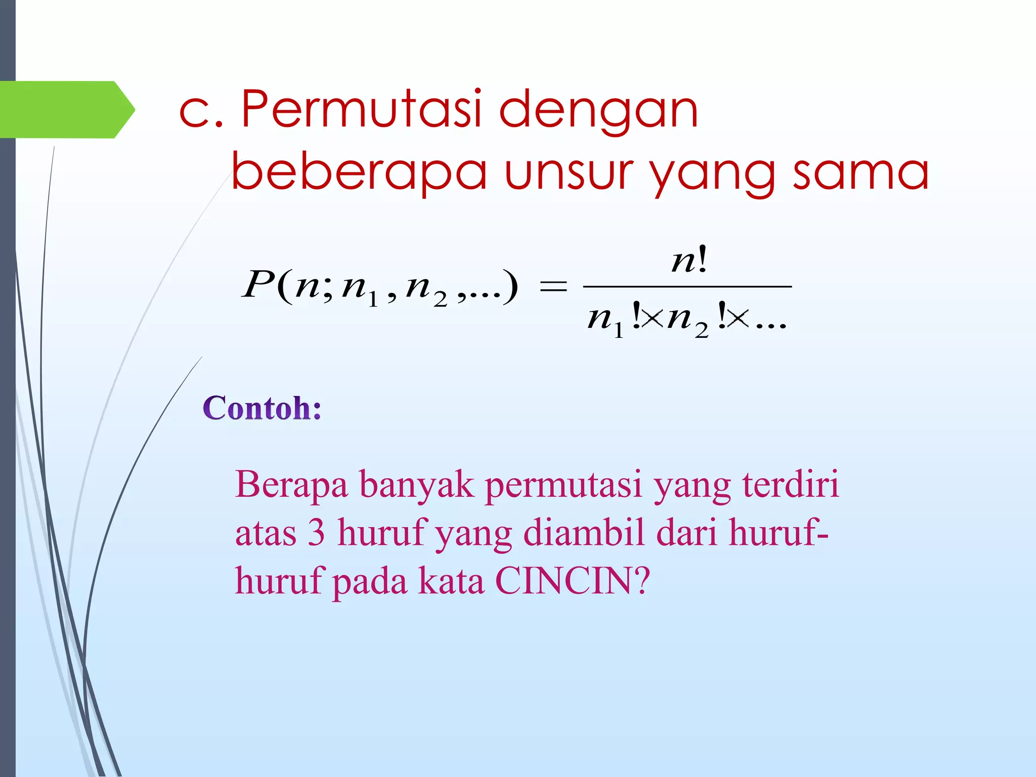 Permutasi | PPT