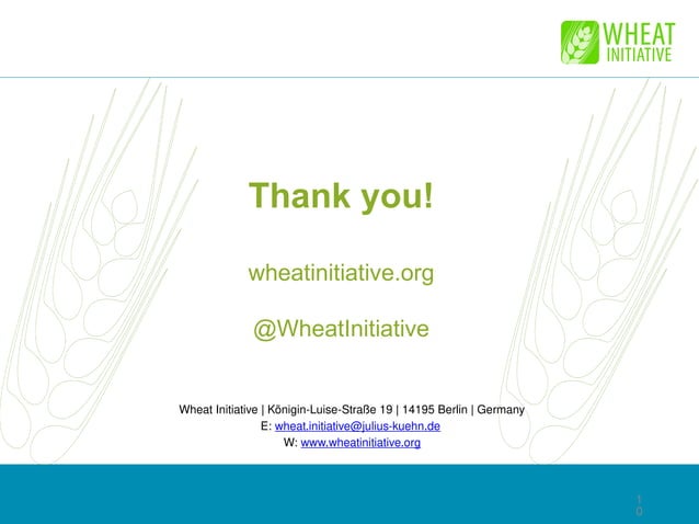 G20, The WHEAT Initiative ppt by John Spink | PPT