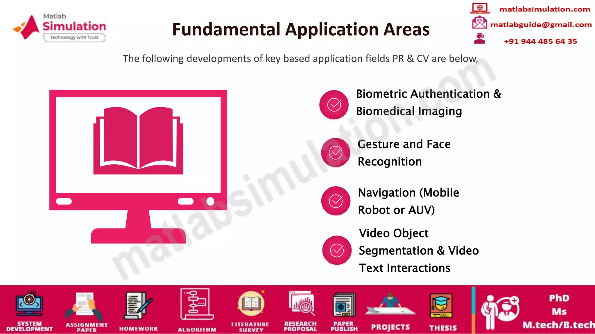 Computer Vision and Pattern Recognition Research Projects | PPTX
