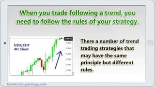 Trend Trading Strategies | PPTX