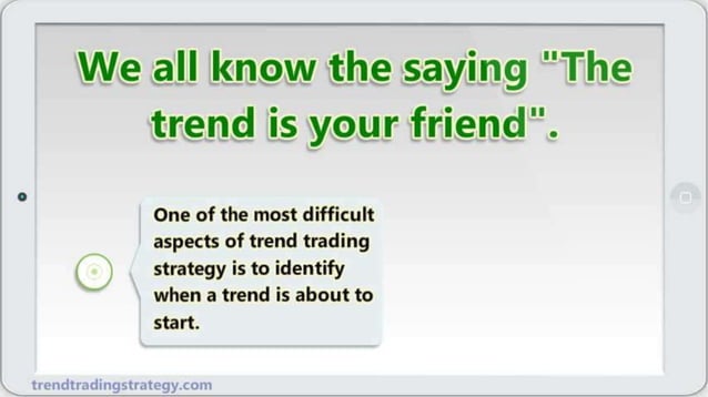 Trend Trading Strategies | PPTX