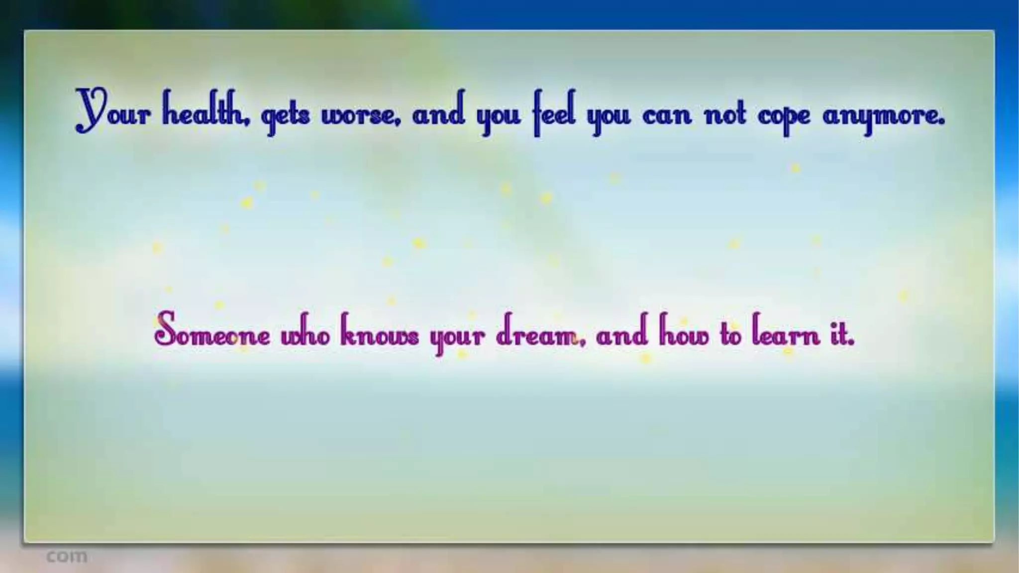 Envision Your Future, Empower Your Life | PPT