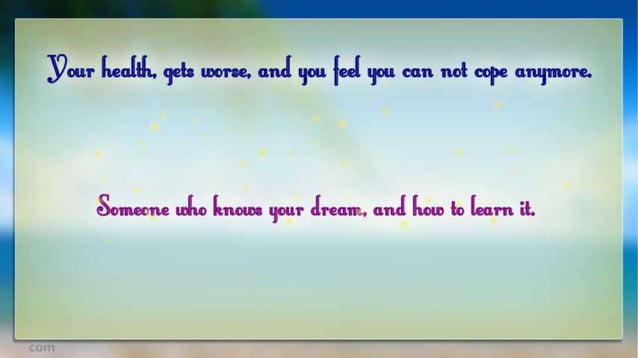 Envision Your Future, Empower Your Life | PPTX
