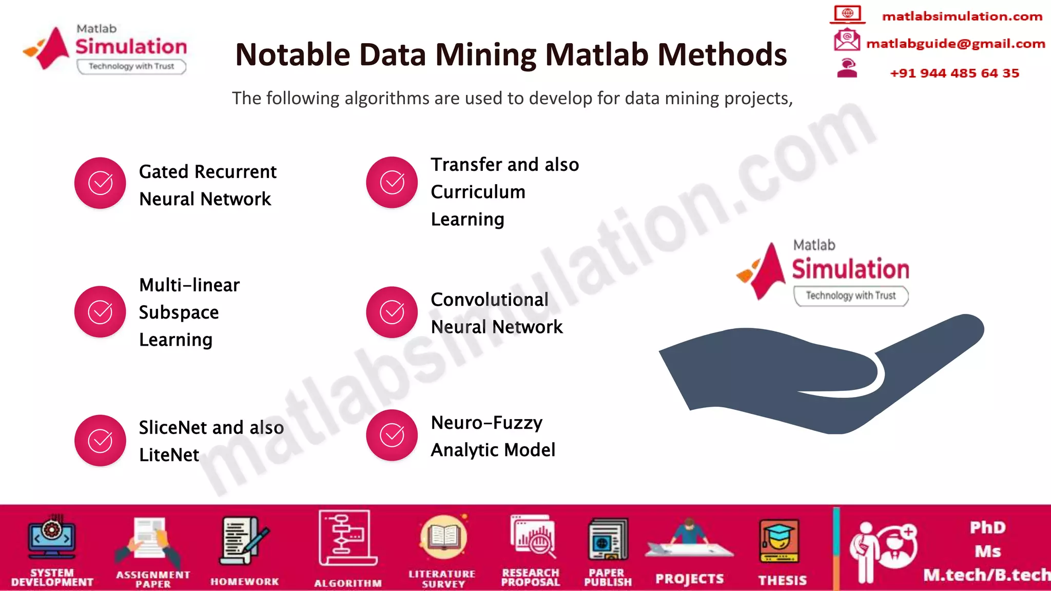 Data Mining MATLAB Projects Research Assistance | PPT Data Mining MATLAB Projects Research Assistance | PPT