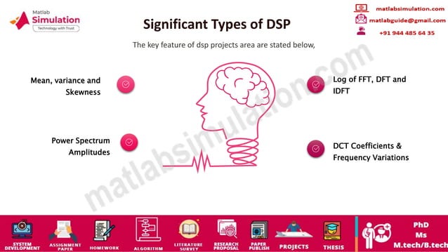 DSP Projects Research Ideas | PPTX | Computer Software and Applications ...