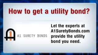 Utility Deposit Guarantee Bonds | PPTX