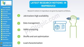 Mapreduce-Projects-and-Purpose-of-Tools | PPT