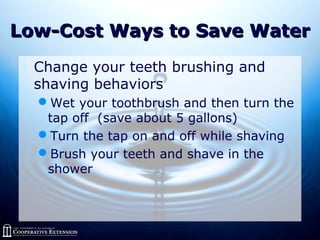 Water Conservation | PPT