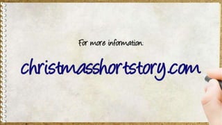 A Christmas Short Story | PPTX