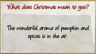 A Christmas Short Story | PPTX