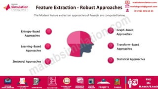 Feature Extraction Research Project Ideas | PPT