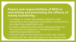 Money laundering bangladesh bfiu act .pptx
