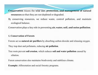 PPT-6 Prevention of Environmental Pollution through Conservation.pdf