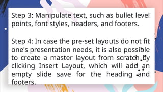 presentation software power point presentation | PPTX