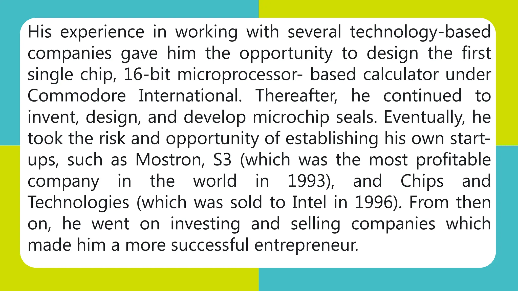 PPT-7 successful Filipino entrepereneurs .pptx | Business | Business ...