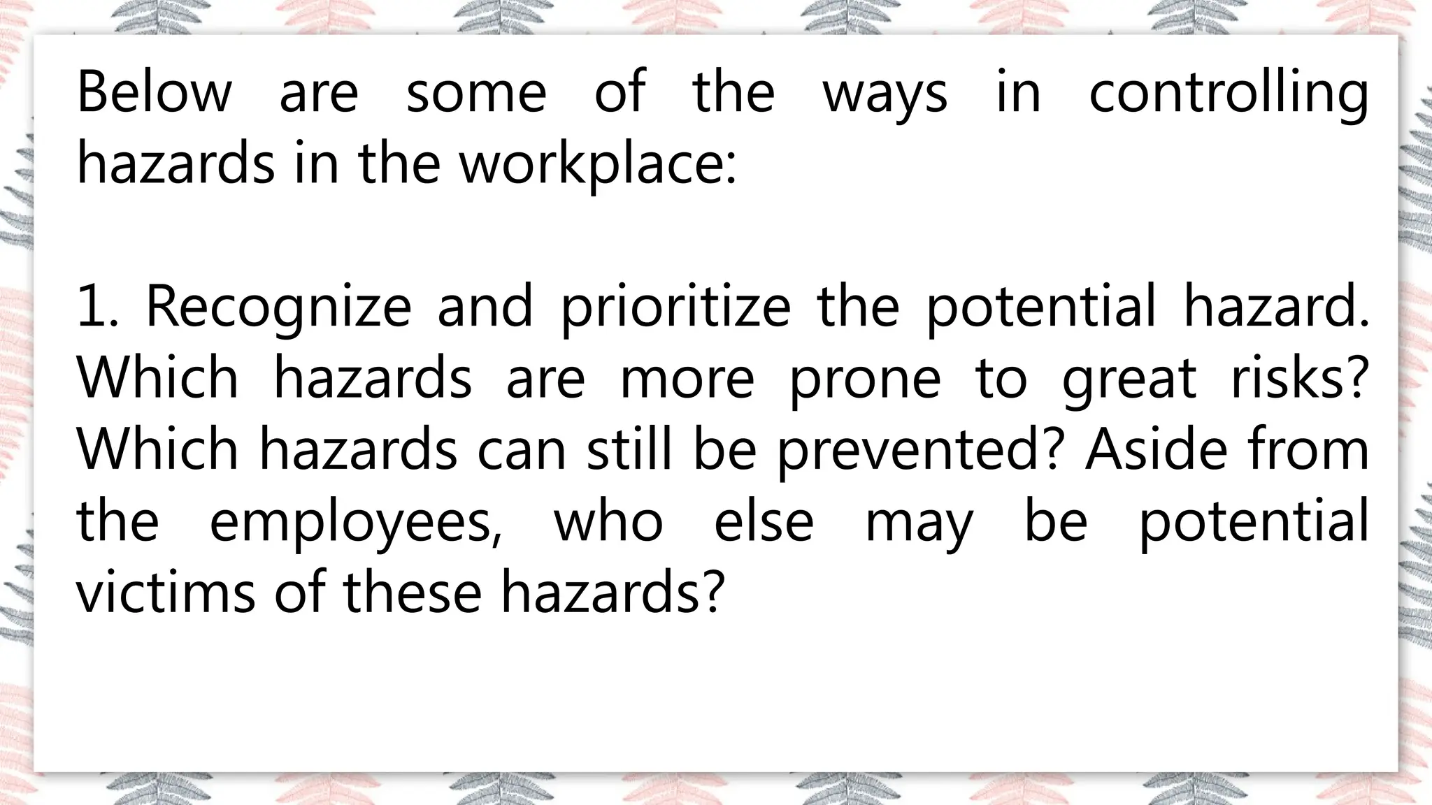 DIFFERENT HAZARDS IN THE ICT ENVIRONMENT.pptx