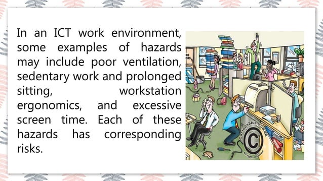 DIFFERENT HAZARDS IN THE ICT ENVIRONMENT.pptx