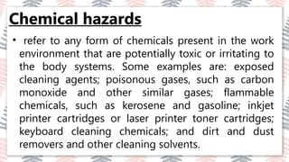 DIFFERENT HAZARDS IN THE ICT ENVIRONMENT.pptx