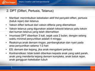 konsep imunisasi pada anak power point. | PPT
