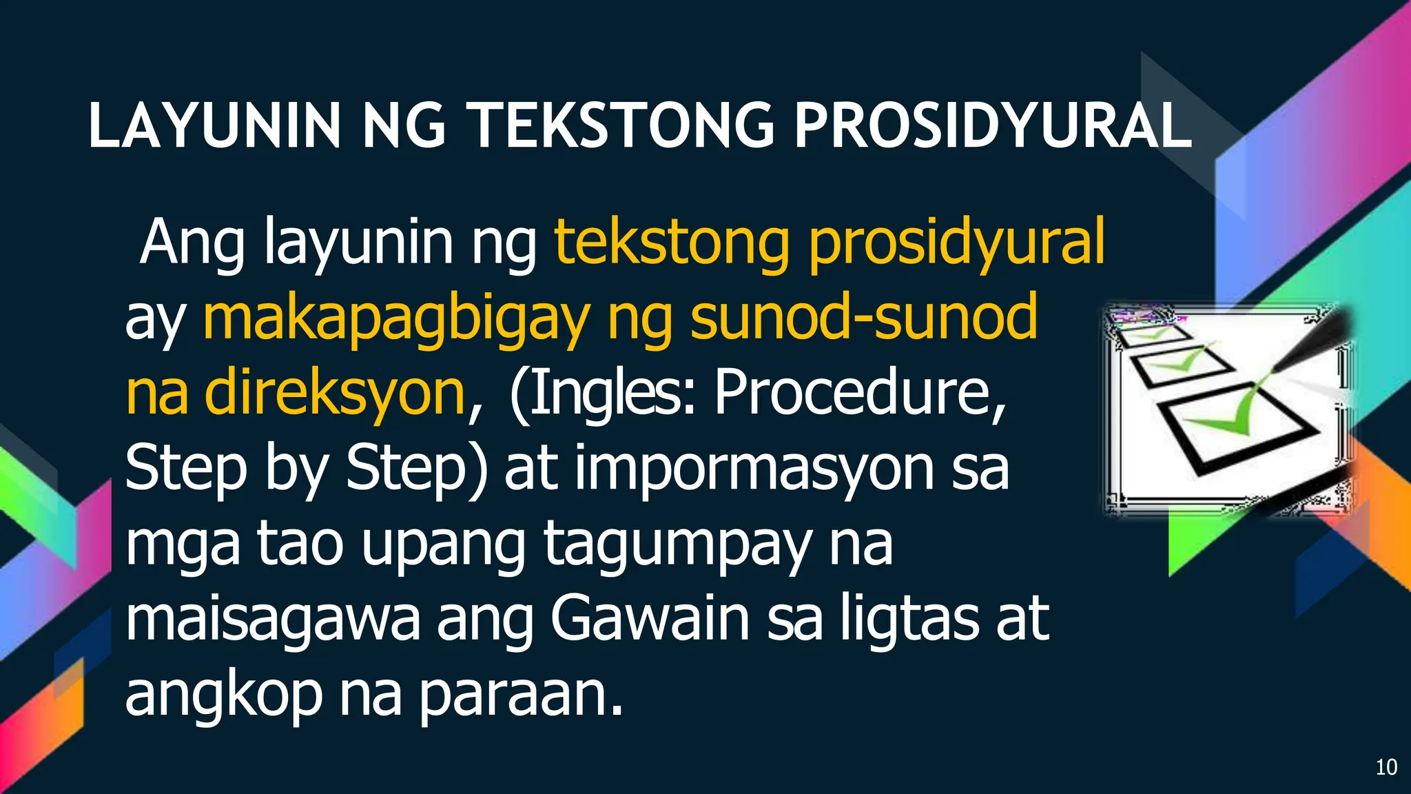 tekstong prosidyural.................... | PPTX