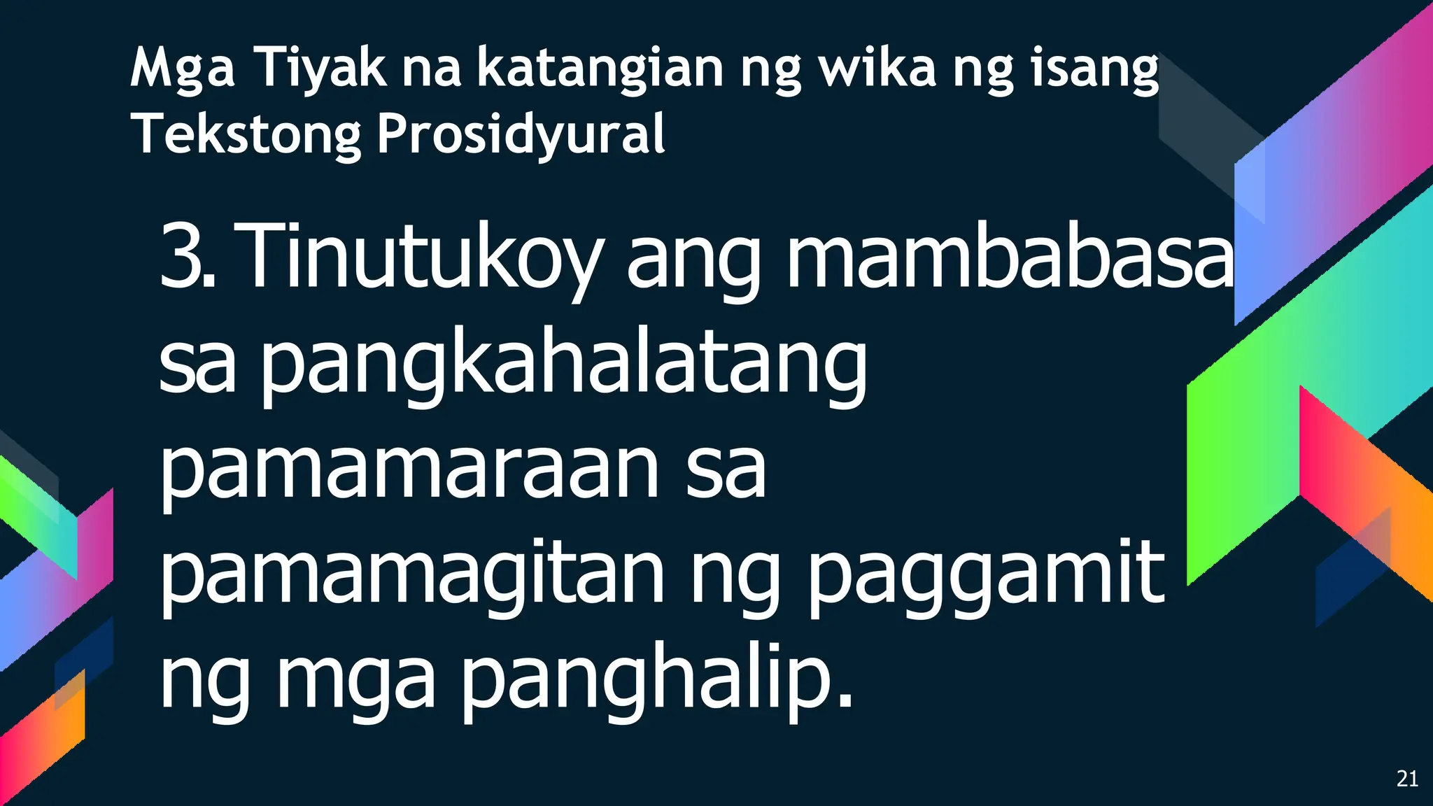 tekstong prosidyural.................... | PPTX