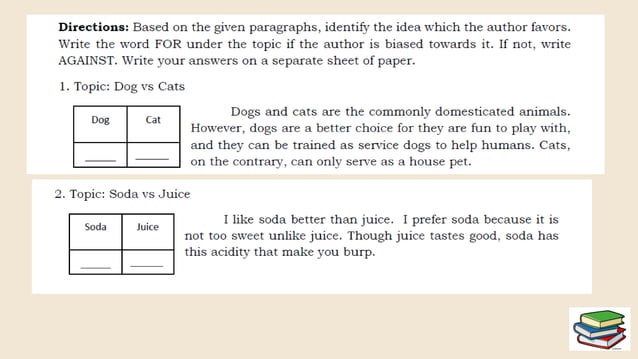 PPT-English 8. Quarter 1.pptx Biased and Unbiased Writing | PPTX ...