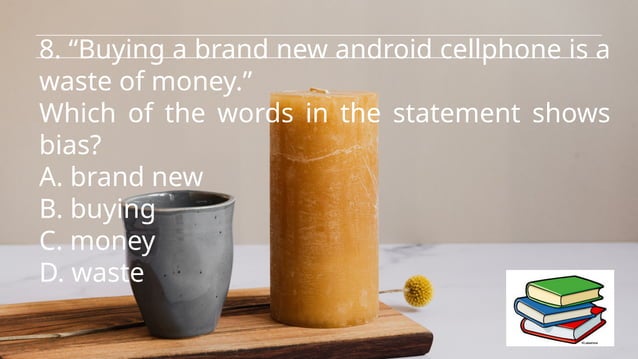 PPT-English 8. Quarter 1.pptx Biased and Unbiased Writing | PPTX ...