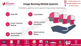 Image Resizing MATLAB Projects Research Help | PPT