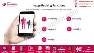 Image Resizing MATLAB Projects Research Help | PPT