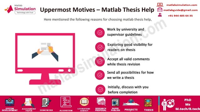 MATLAB Research Thesis Help | PPT