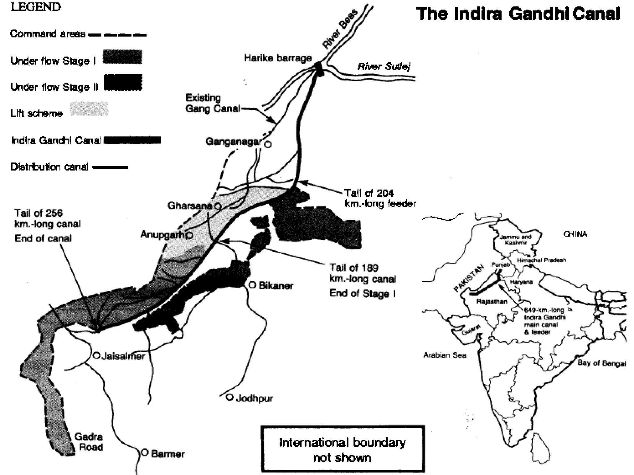 Rajastan canal or indira Ghandi canal project ppt | PPT