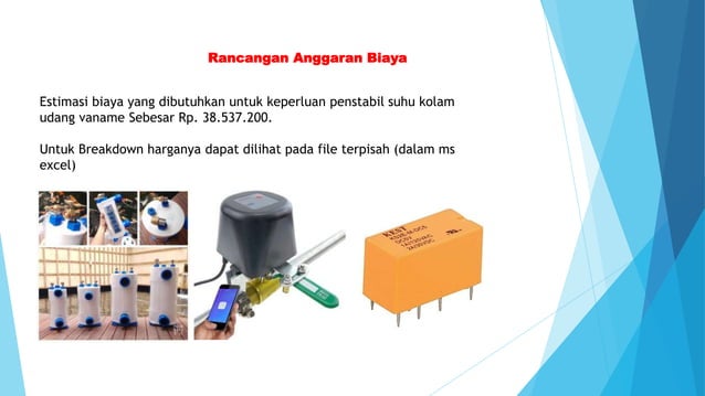 Penstabil Suhu Air Tambak Udang Vaname | PPT | Free Download