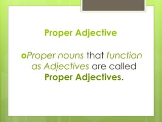 Ppt adjectives | PPTX