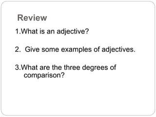 Power Point Presentation in English 3 Demo | PPTX