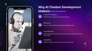 AI Chatbot Development: Revolutionizing Customer Interaction | PPTX ...