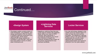 All About Salesforce Lightning | PPTX | Computer Software and Applications | Computing