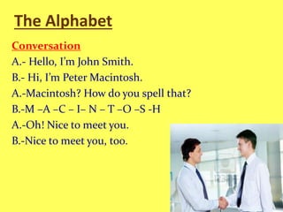 Ppt alphabet | PDF