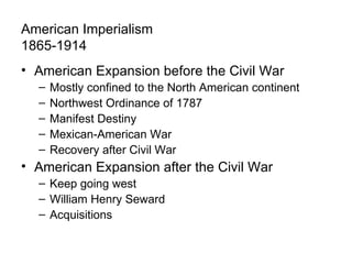 Ppt American Imperialism | PPT
