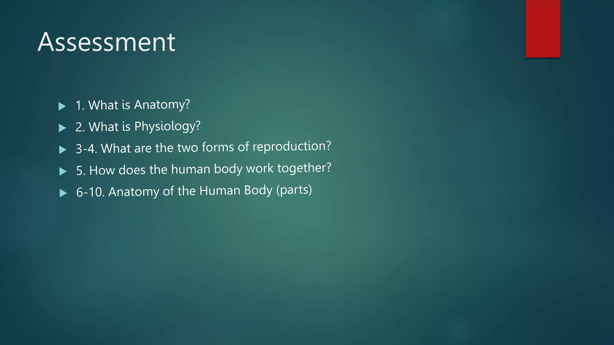 PPT - ANATOMY AND PHYSIOLOGY OF REPRODUCTION AND THE PROCESS OF REPRODUCTION.pptx