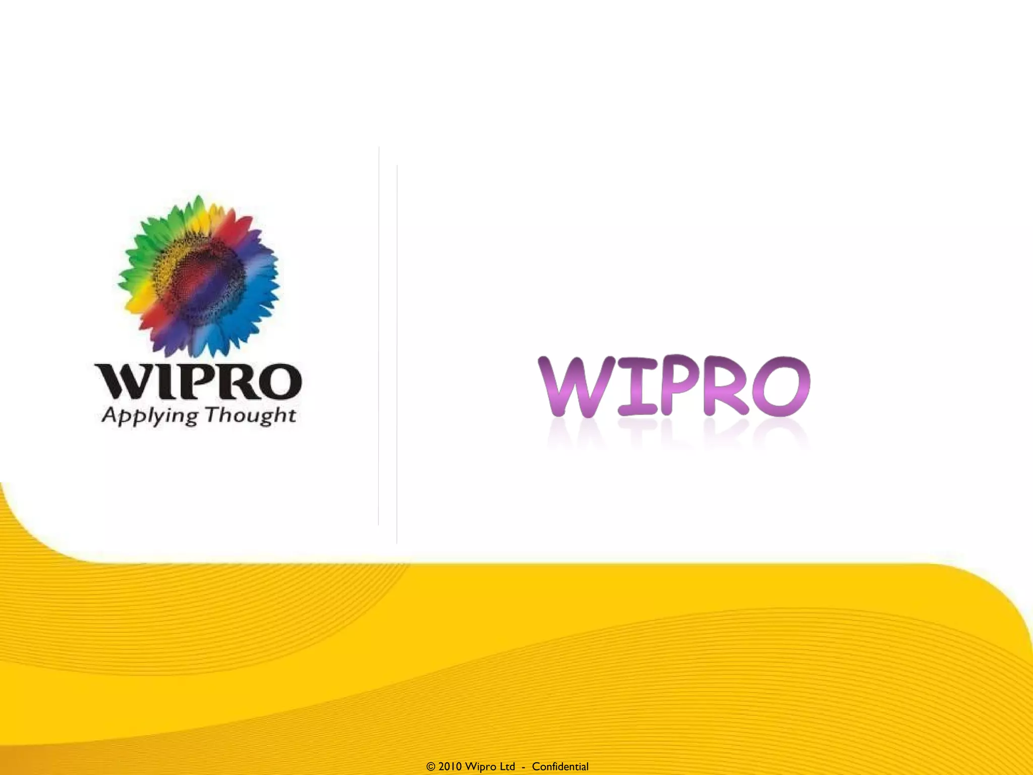 Ppt.on wipro by anil | PPT
