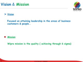 Ppt.on wipro by anil | PPT