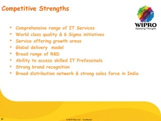 Ppt.on wipro by anil | PPT