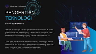PPT- Pengertiann apa itu teknologi.pptx. | PDF