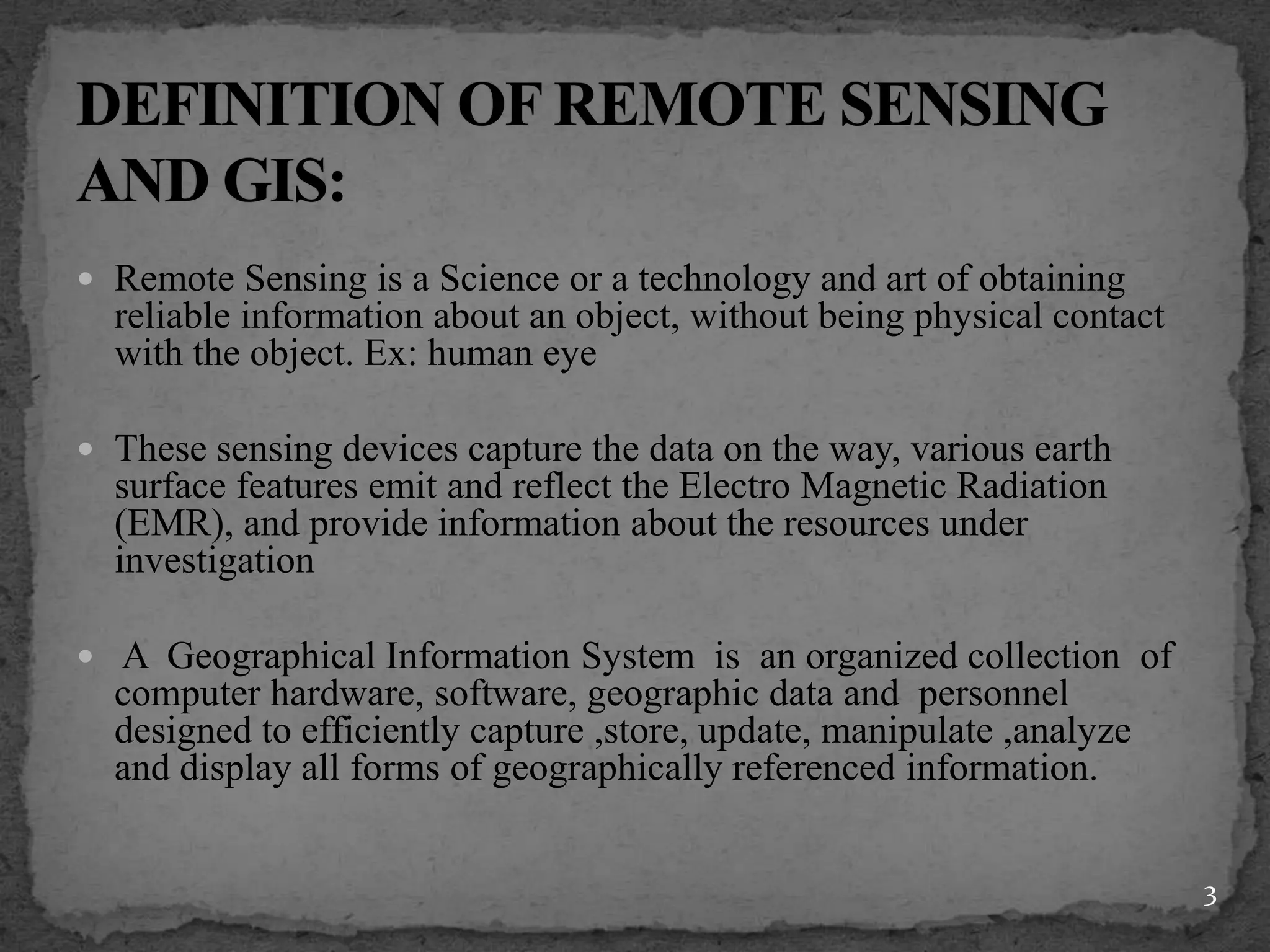 Application of gis and remote sensing in modern transport system | PPTX