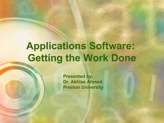 ppt application softwears (getting work) | PPT