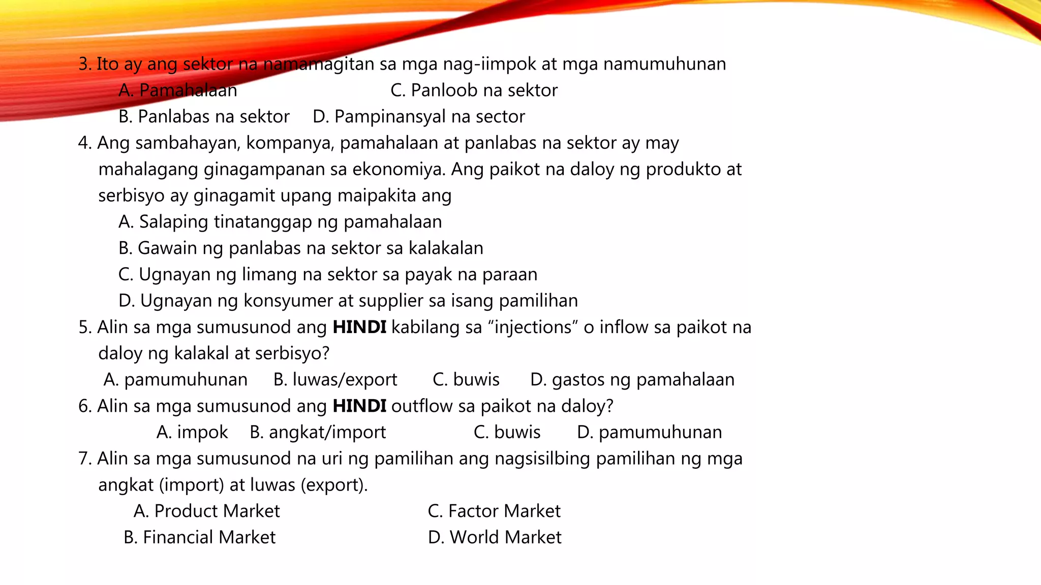 Ppt aralin-2-modelo-ng-paikot-na-daloy | PPTX