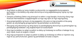 Ppt aralin-2-modelo-ng-paikot-na-daloy | PPTX