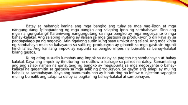 Ppt aralin-2-modelo-ng-paikot-na-daloy | PPTX