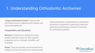 Types of Dental Archwires: Choosing the Right Option for Orthodontic ...