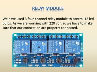 Arduino to Control Bulbs using Web App | PPT